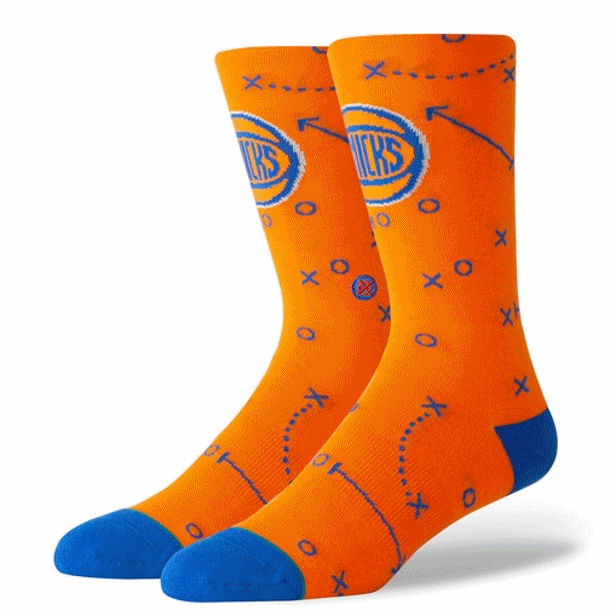 Stance Knicks Playbook Socks - manelsanchez.com