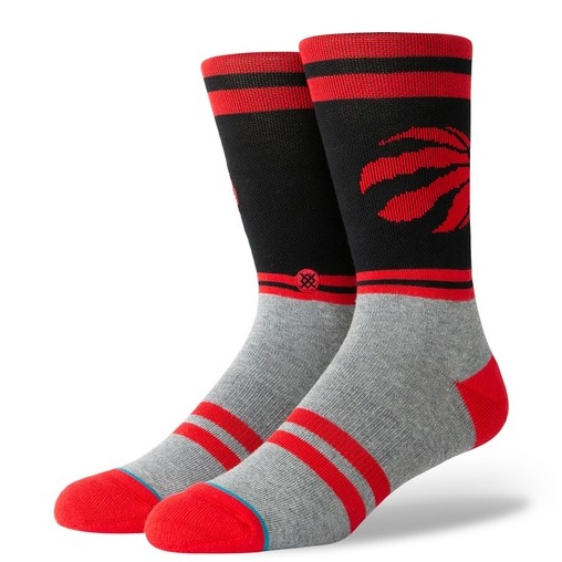 Stance NBA City Gym Raptors Socks - manelsanchez.com