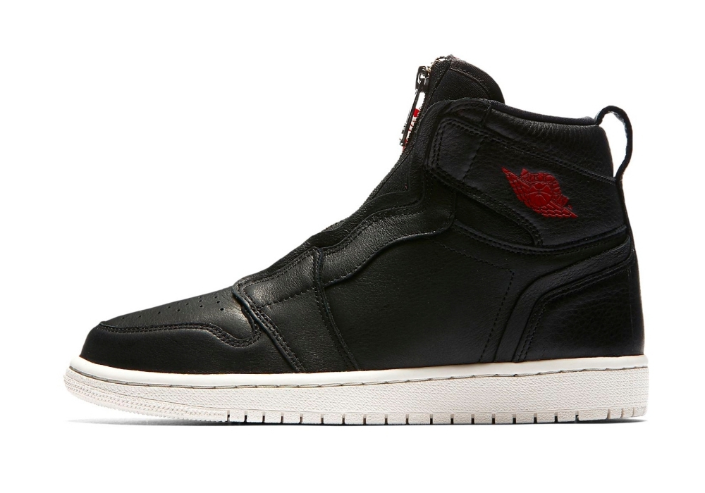 Wmns Air Jordan 1 Hi Zip Prem "Kuro Zip" (006)